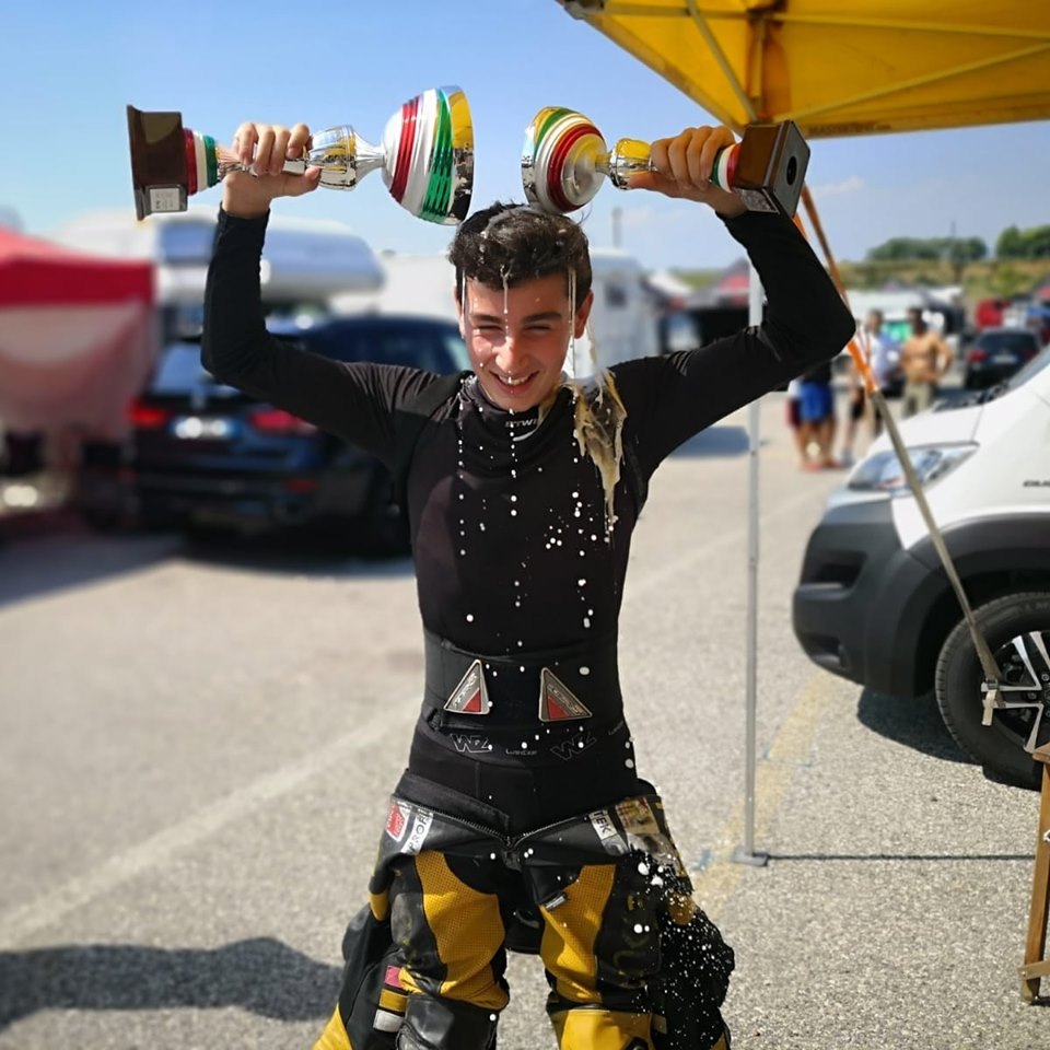 Motori - Palleschi, baby pilota del Franco Mancini 2000 fa incetta di ...