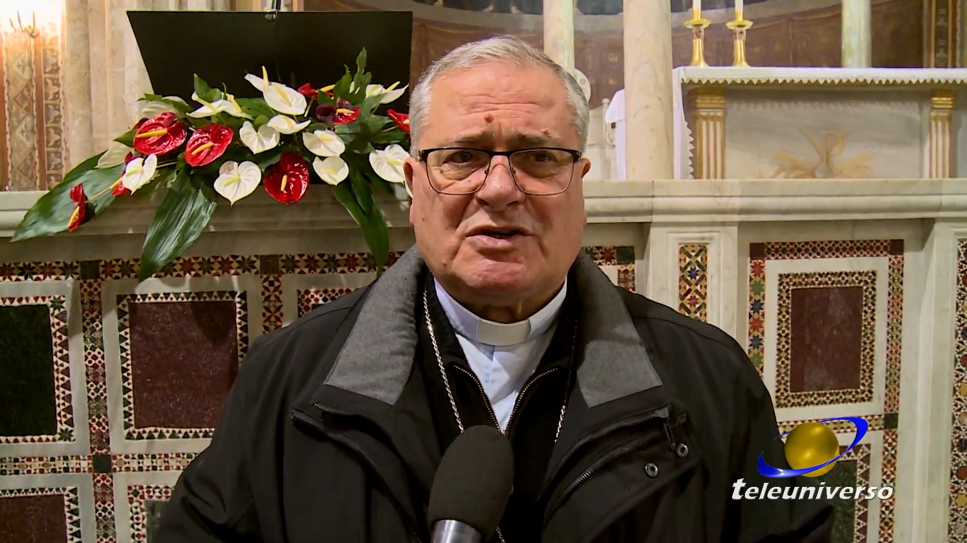 ALATRI: Il Vescovo Loppa sulla guerra - Teleuniverso