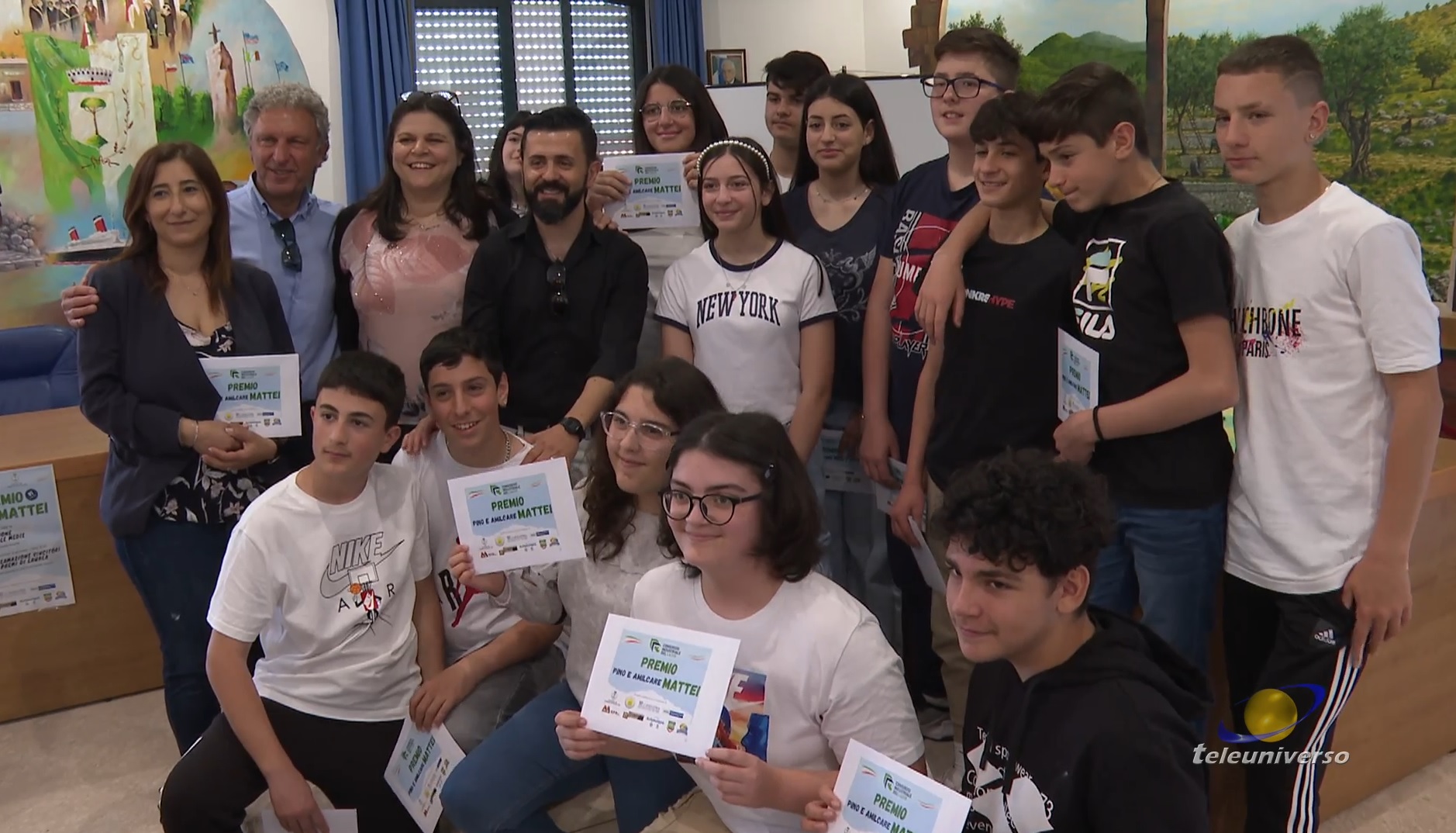 CORENO AUSONIO: Premio Mattei - Teleuniverso