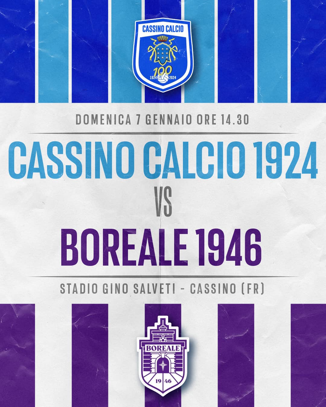 Calcio - Serie D, Cassino aspetta Boreale: solo 200 i tagliandi per la ...