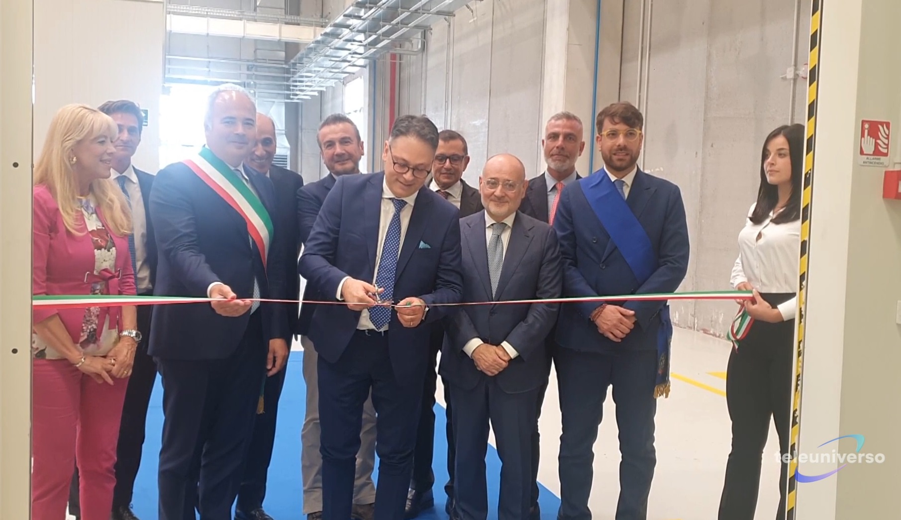 PIEDIMONTE S.G.: Inaugurazione Giga Factory - Teleuniverso