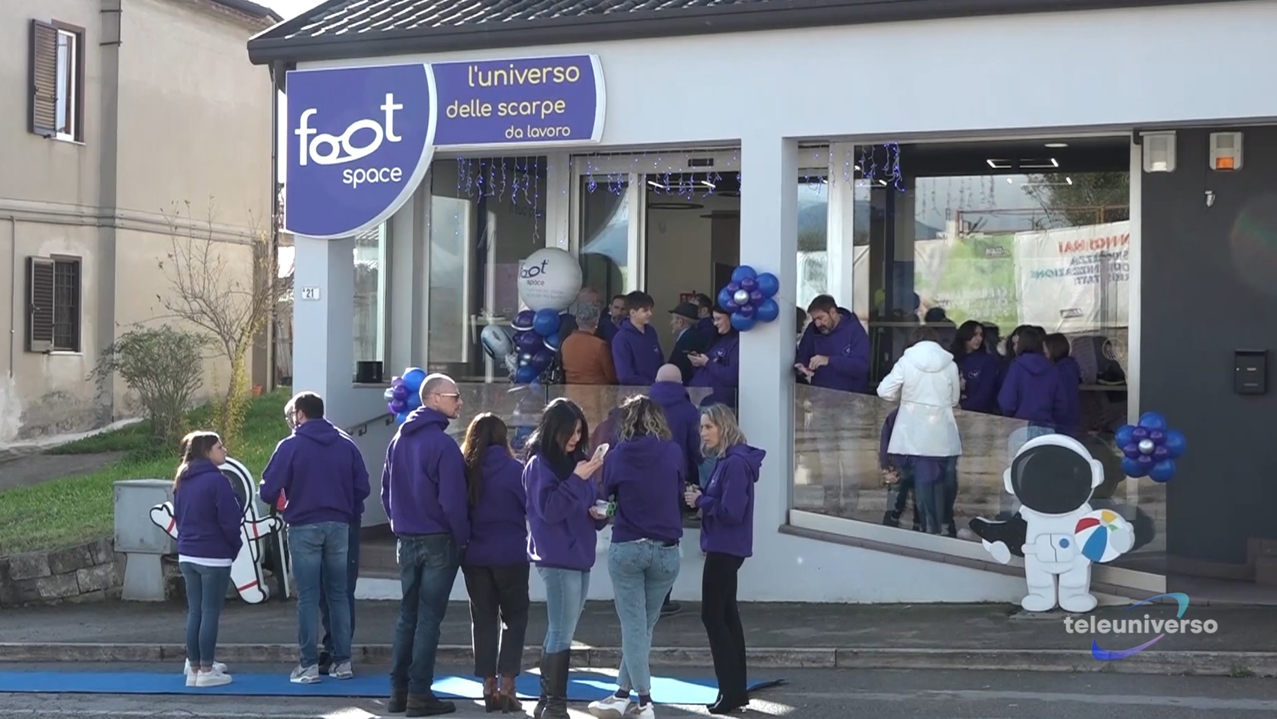 FROSINONE: Inaugurazione Foot Space - Teleuniverso