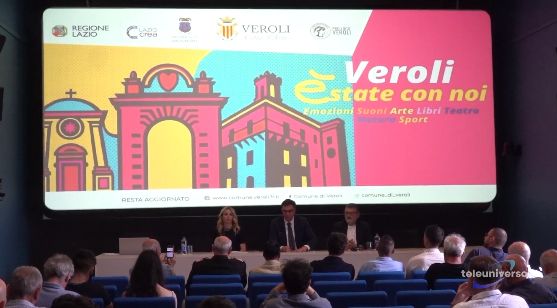 VEROLI: Presentazione Estate con noi - Teleuniverso