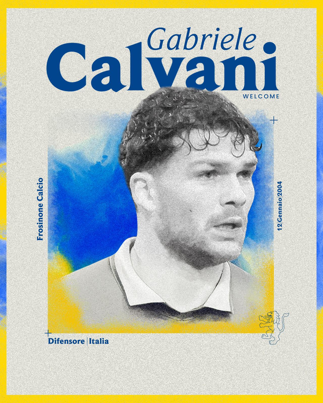Calcio - Frosinone, ufficiale il difensore Gabriele Calvani - Teleuniverso