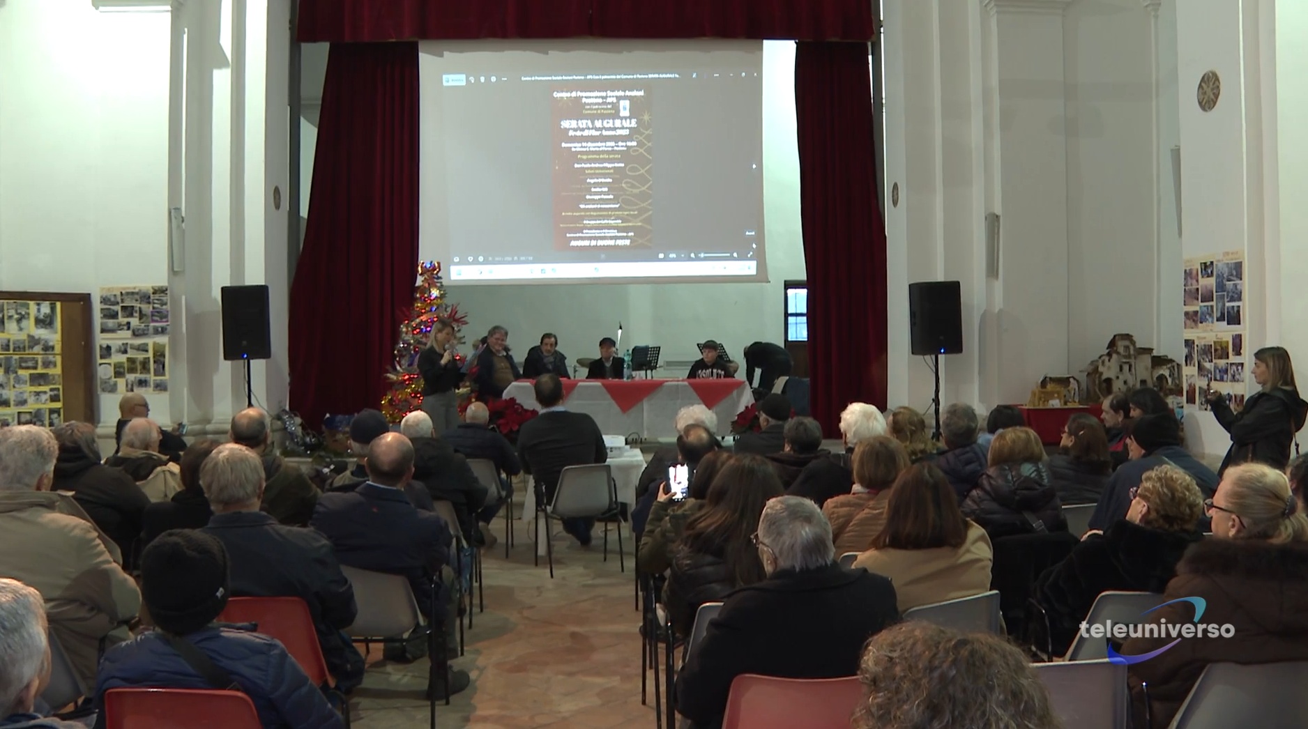 PASTENA: Cena di Natale del centro anziani - Teleuniverso